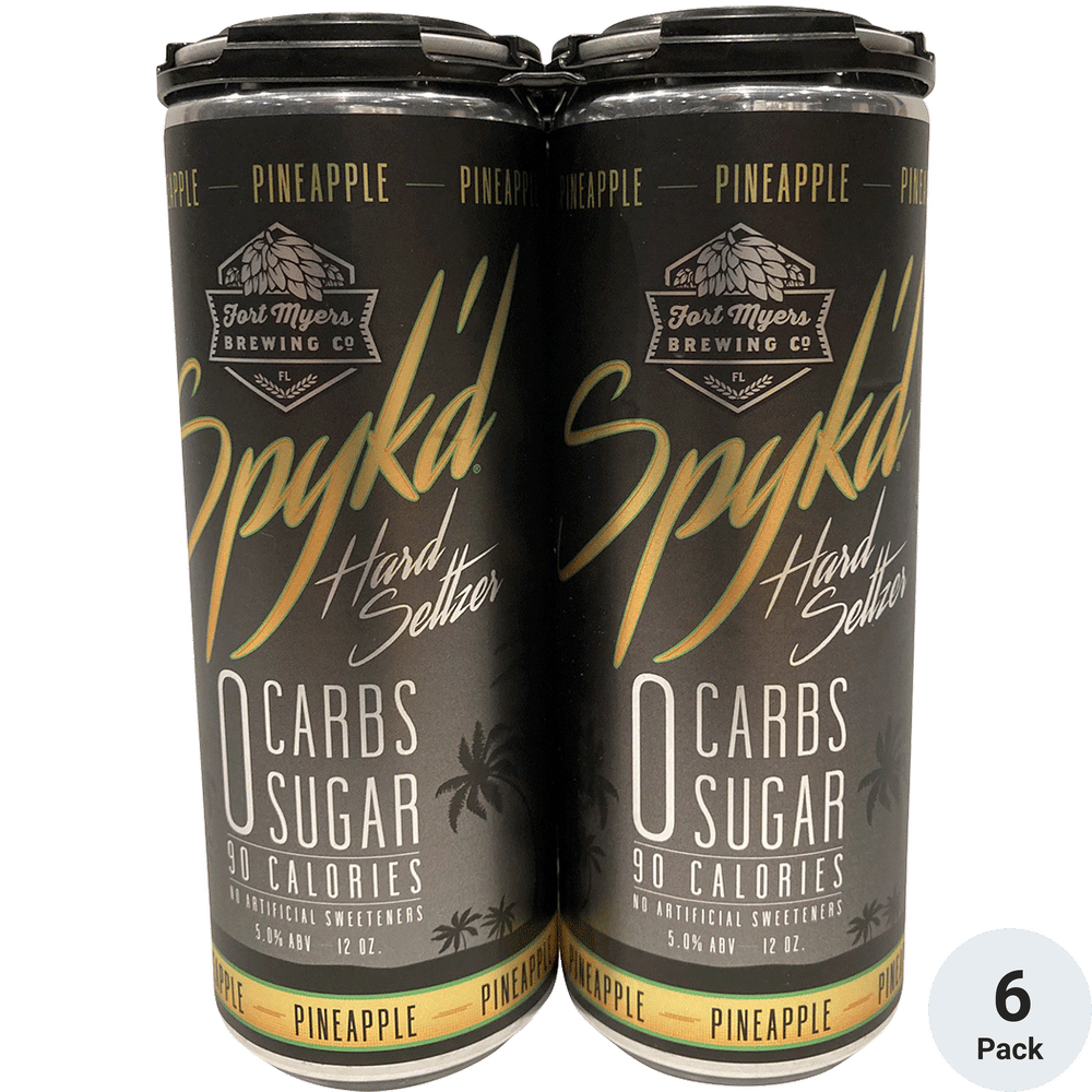 Fort Myers Pineapple Spyk'd Sltz | Total Wine & More