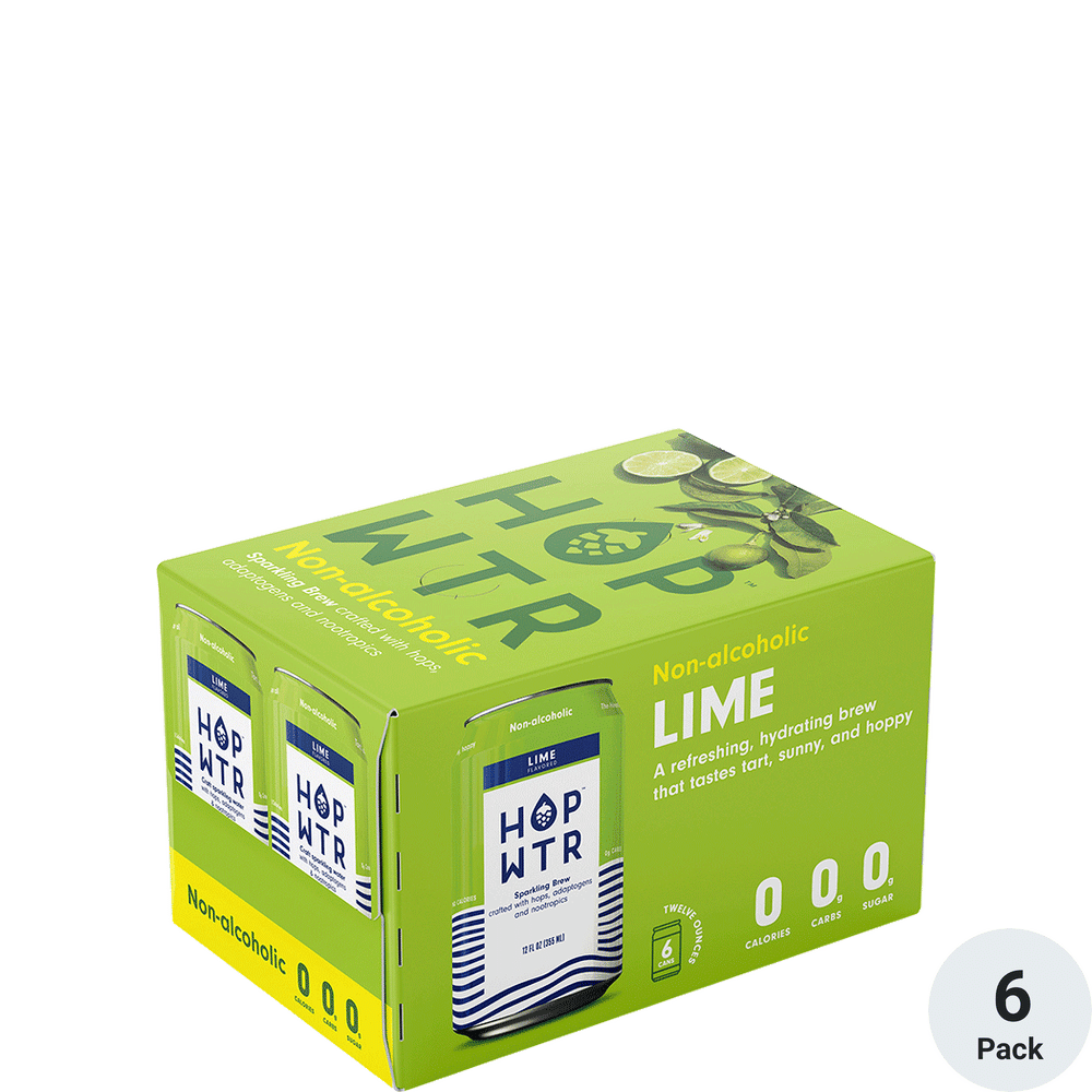 HOP WTR Non-Alcoholic Lime | Total Wine & More