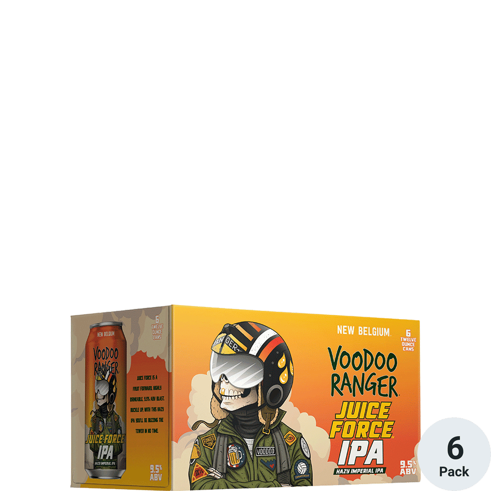 New Belgium Voodoo Ranger Juice Force Hazy Imperial IPA | Total Wine & More