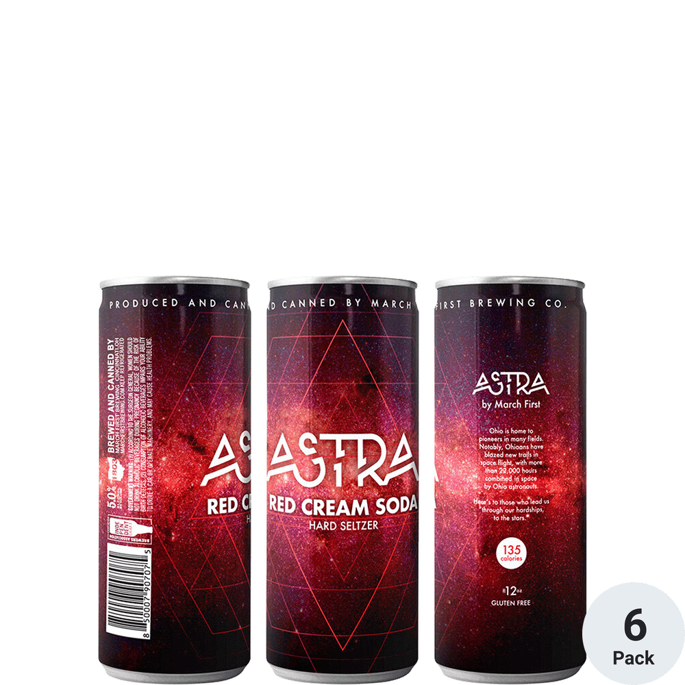 Astra Red Cream Soda | Total Wine & More