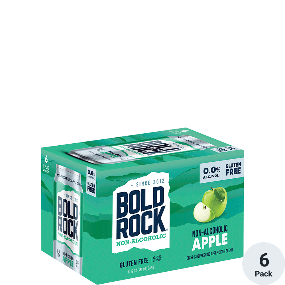 Bold Rock Non-Alcoholic Apple Cider | Total Wine & More