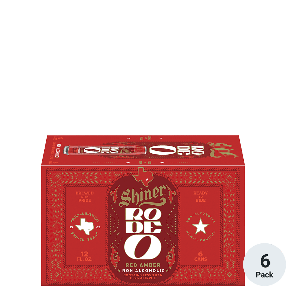 Shiner Non-Alcoholic Rodeo Red Amber | Total Wine & More