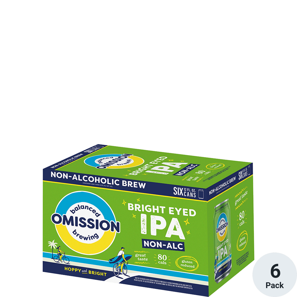 Omission Non-Alcoholic Bright Eyed IPA | Total Wine & More