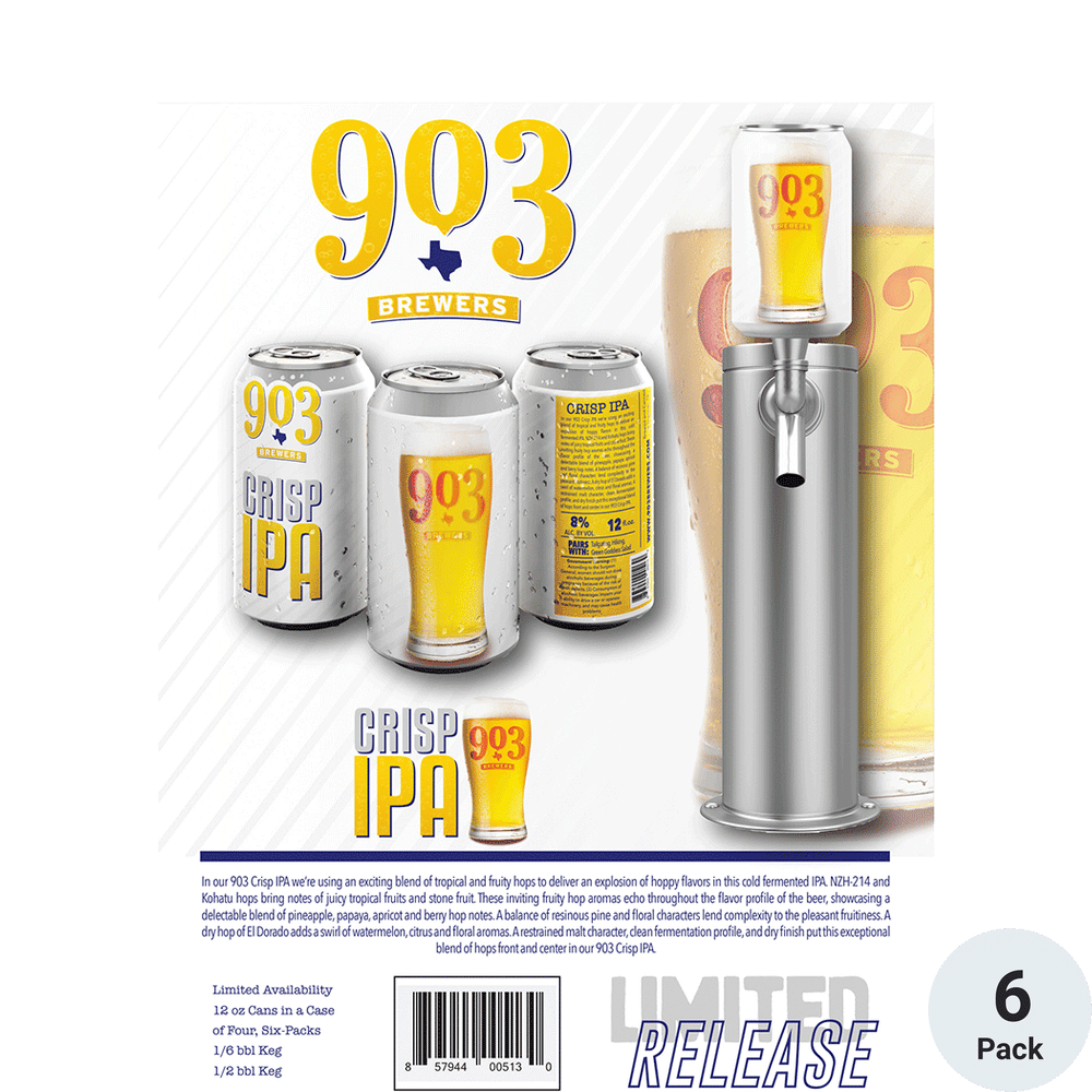 903 Brewers Crisp IPA | Total Wine & More