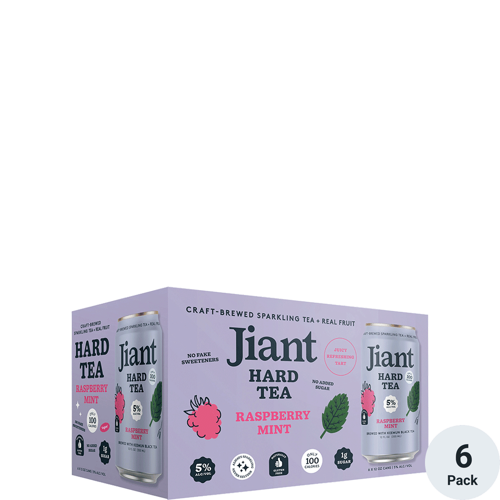 Jiant Hard Raspberry Mint Hard Tea | Total Wine & More
