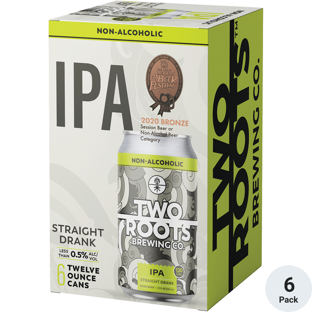 Two Roots Non-Alcoholic Straight Drank IPA | Total Wine & More