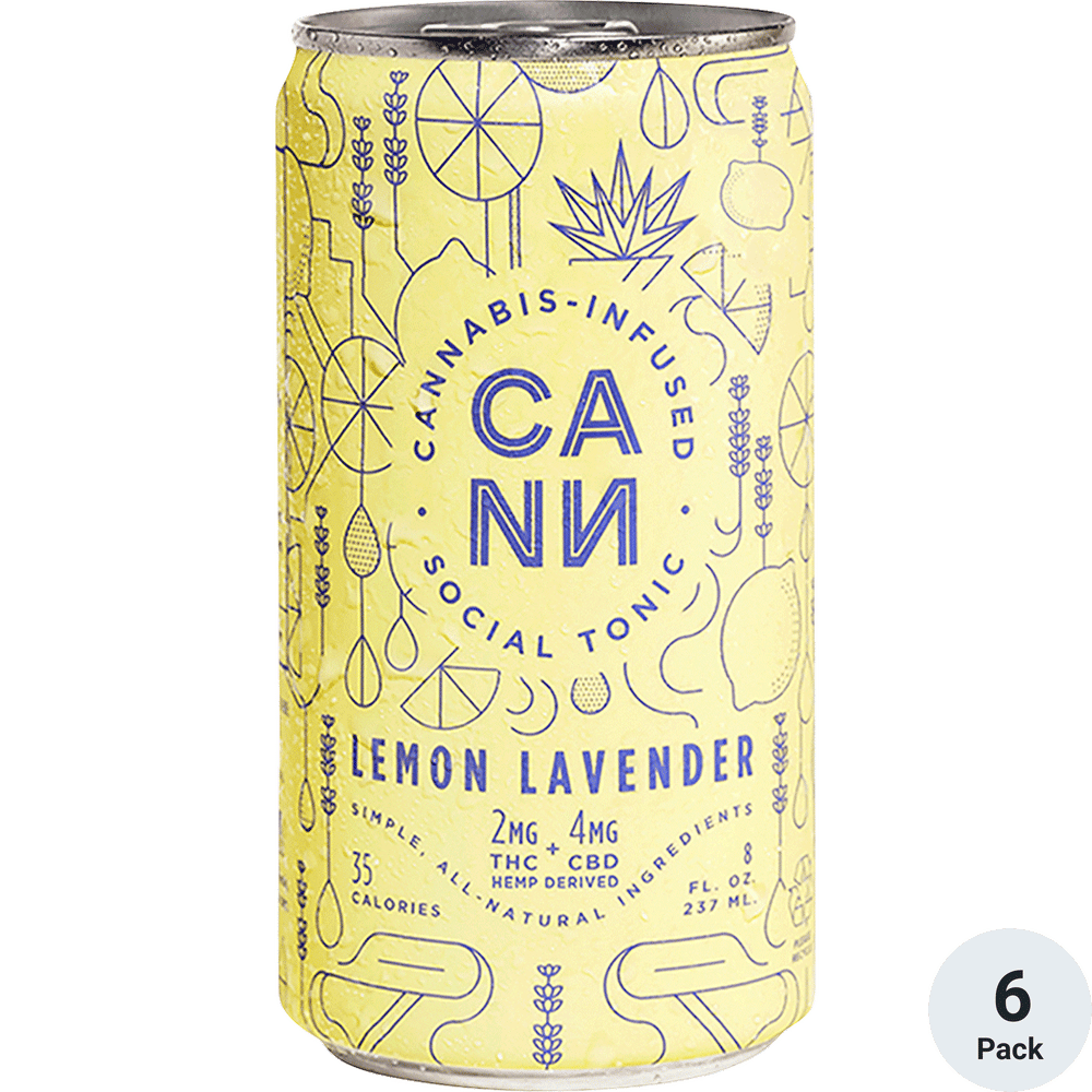 CANN THC 2mg Lemon Lavender | Total Wine & More CANN THC 2mg Lemon Lavender | Total Wine & More