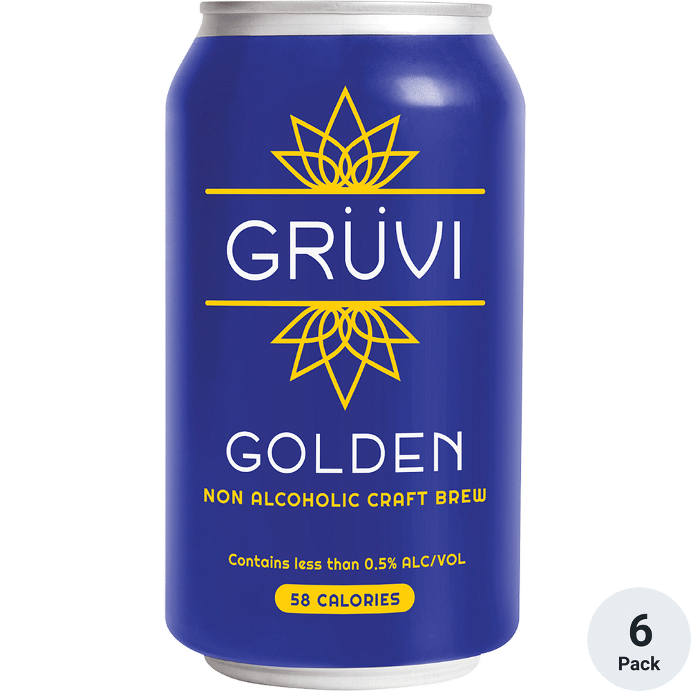 Gruvi Non-Alcoholic Golden Lager | Total Wine & More