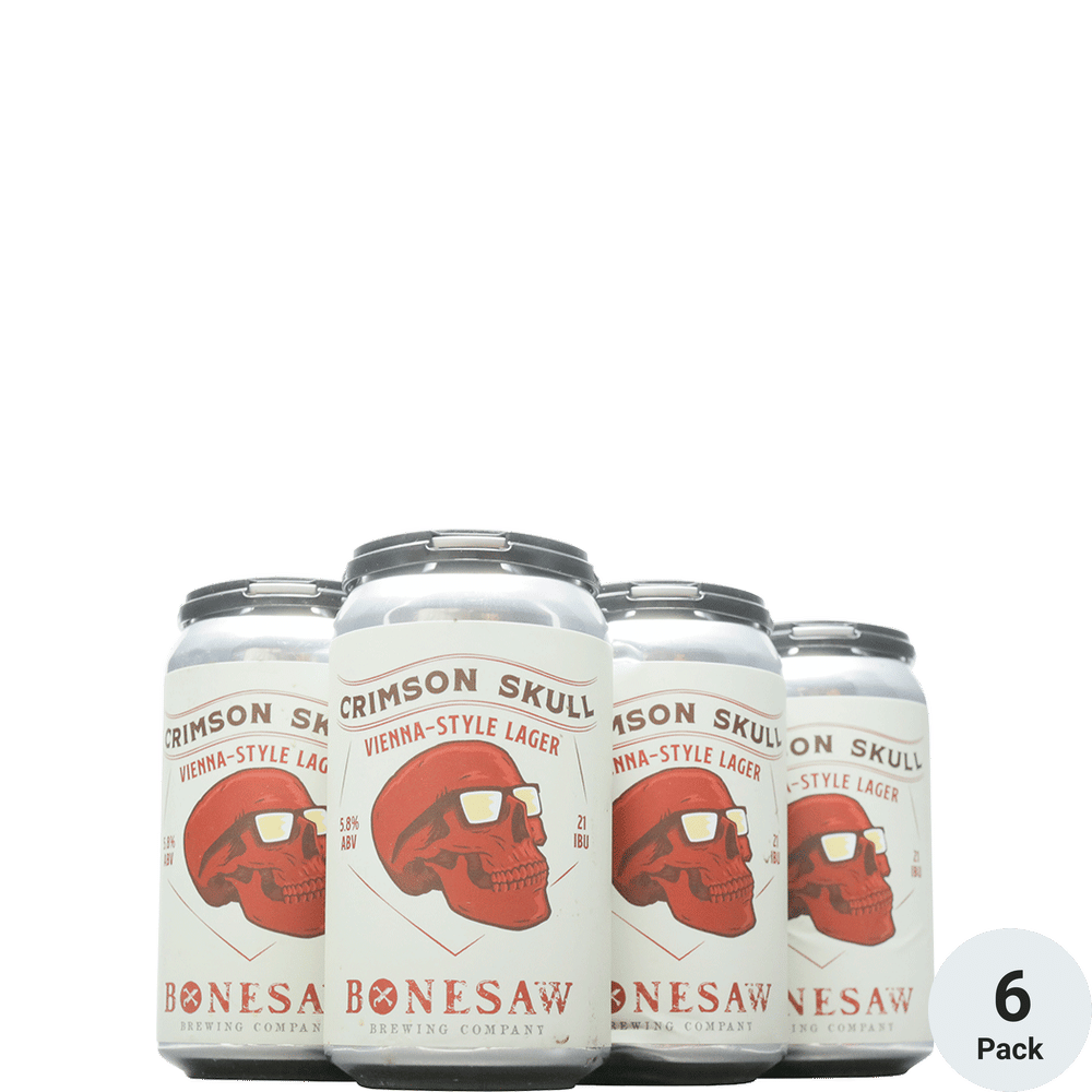 Bonesaw Crimson Skull | Total Wine & More - 6pk-12oz Cans
