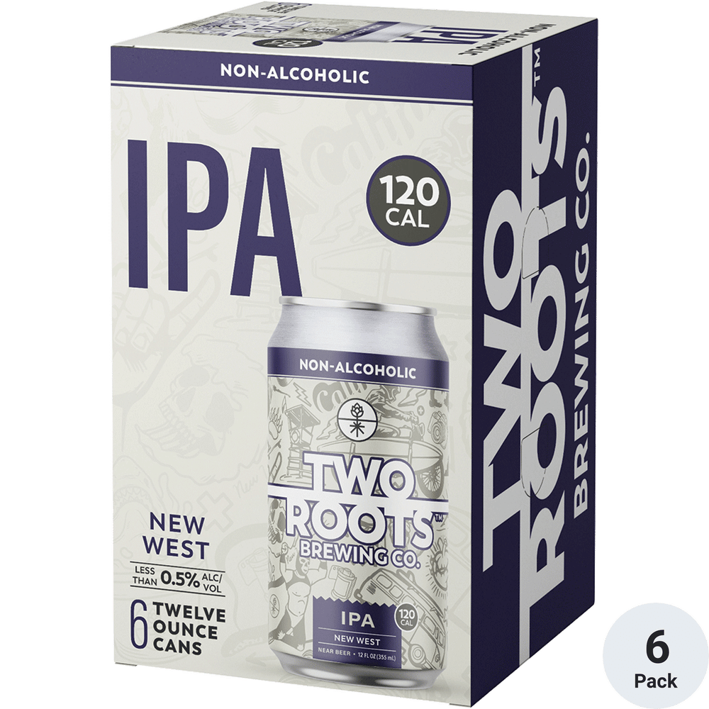 Two Roots Non-Alcoholic New West IPA | Total Wine & More