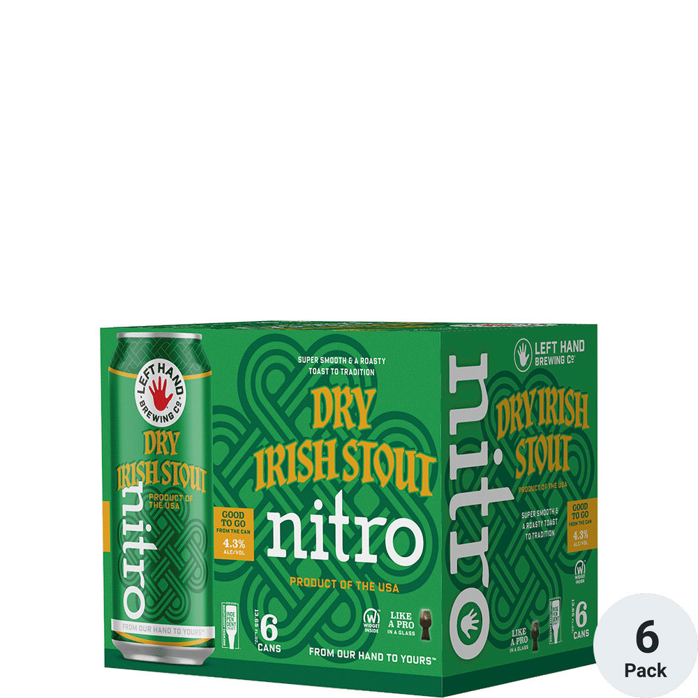 Left Hand Dry Irish Stout Nitro | Total Wine & More
