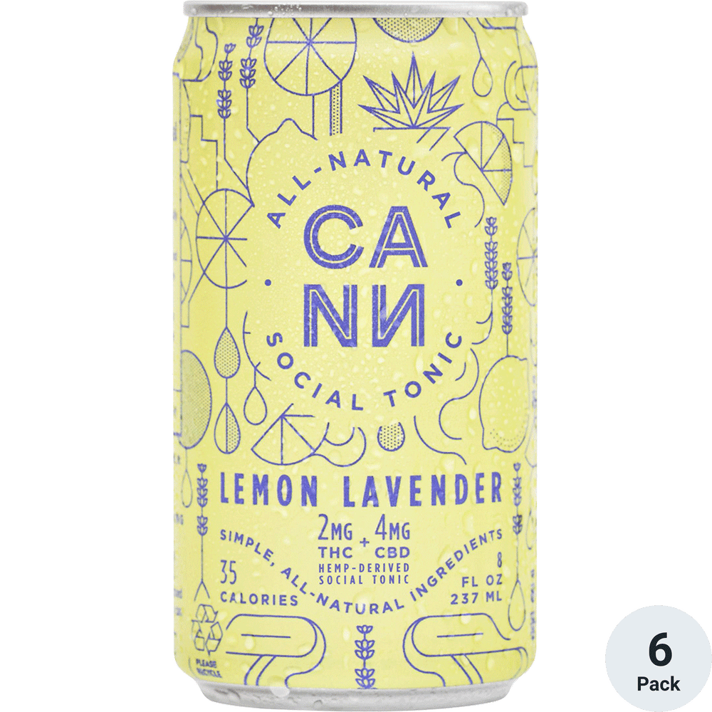 CANN THC 2mg Lemon Lavender Total Wine More