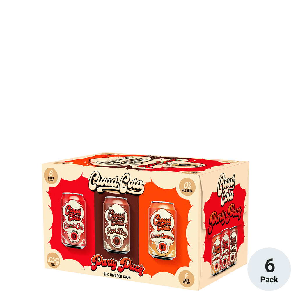 Cloud Cola THC 10mg Party Pack | Total Wine & More