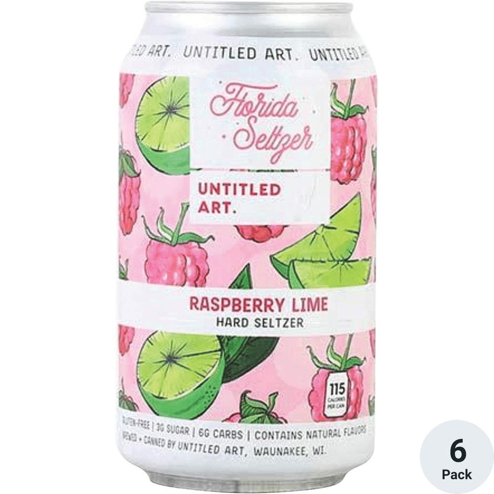 Untitled Art Florida Seltzer Raspberry Lime | Total Wine & More