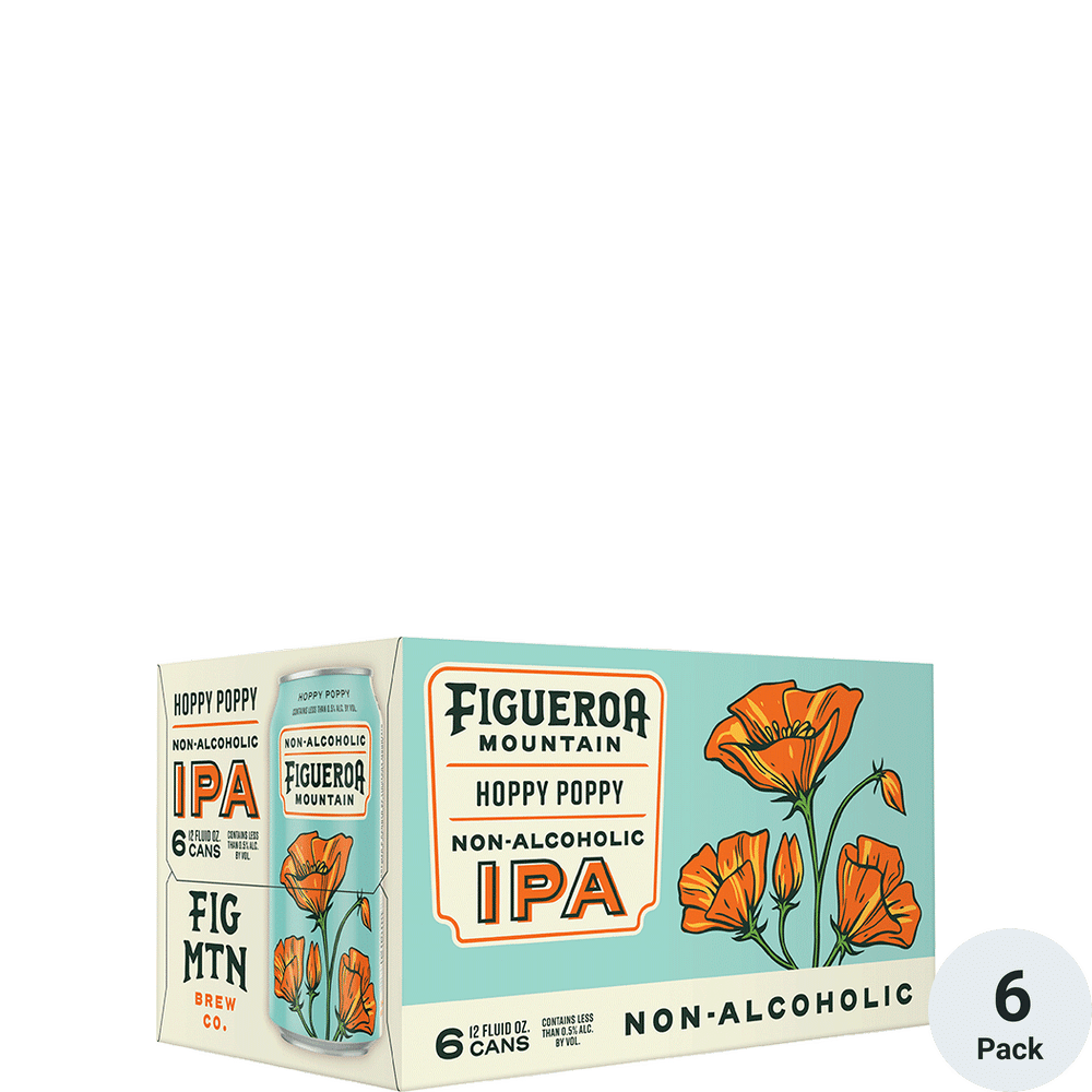 Figueroa Mountain Hoppy Poppy Non-Alcoholic IPA | Total Wine & More