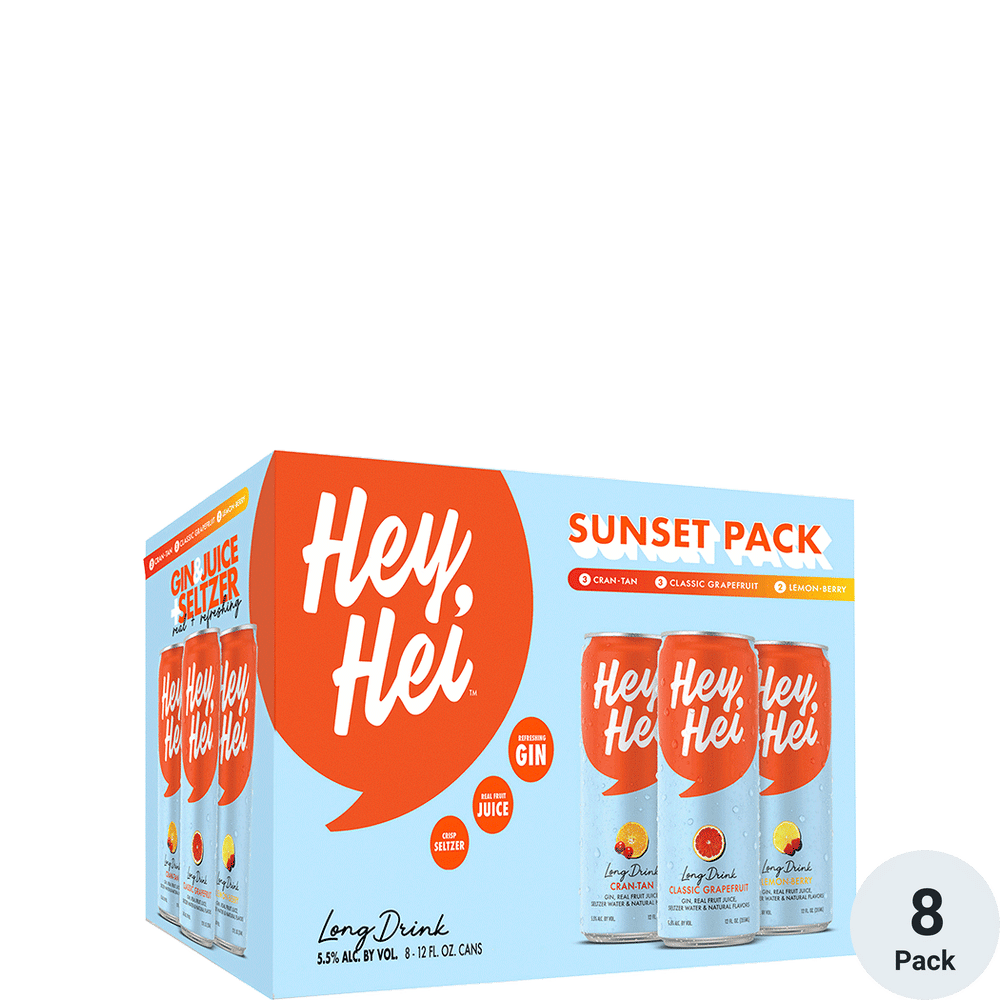 Hey Hei Sunset Hard Seltzer Variety | Total Wine & More
