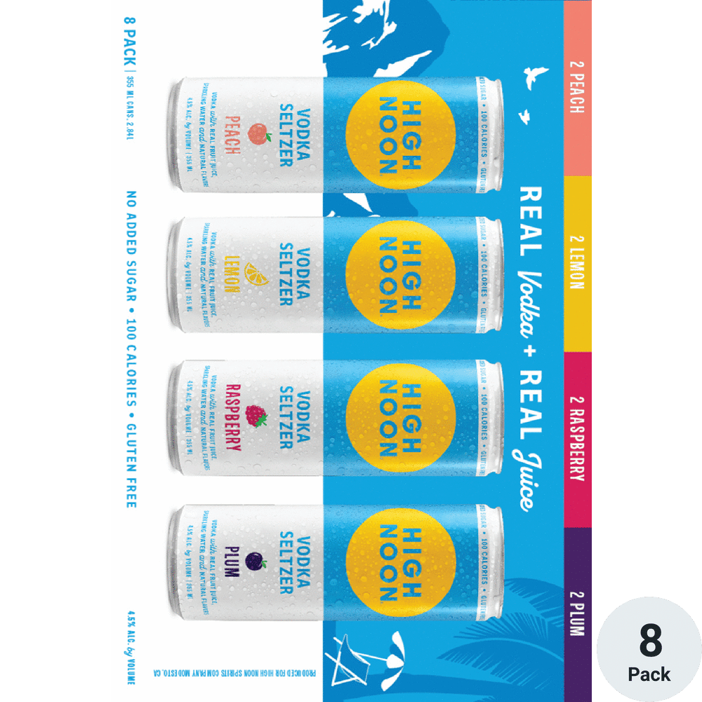 High Noon Hard Seltzer Snowbird Variety Pack | Total Wine & More