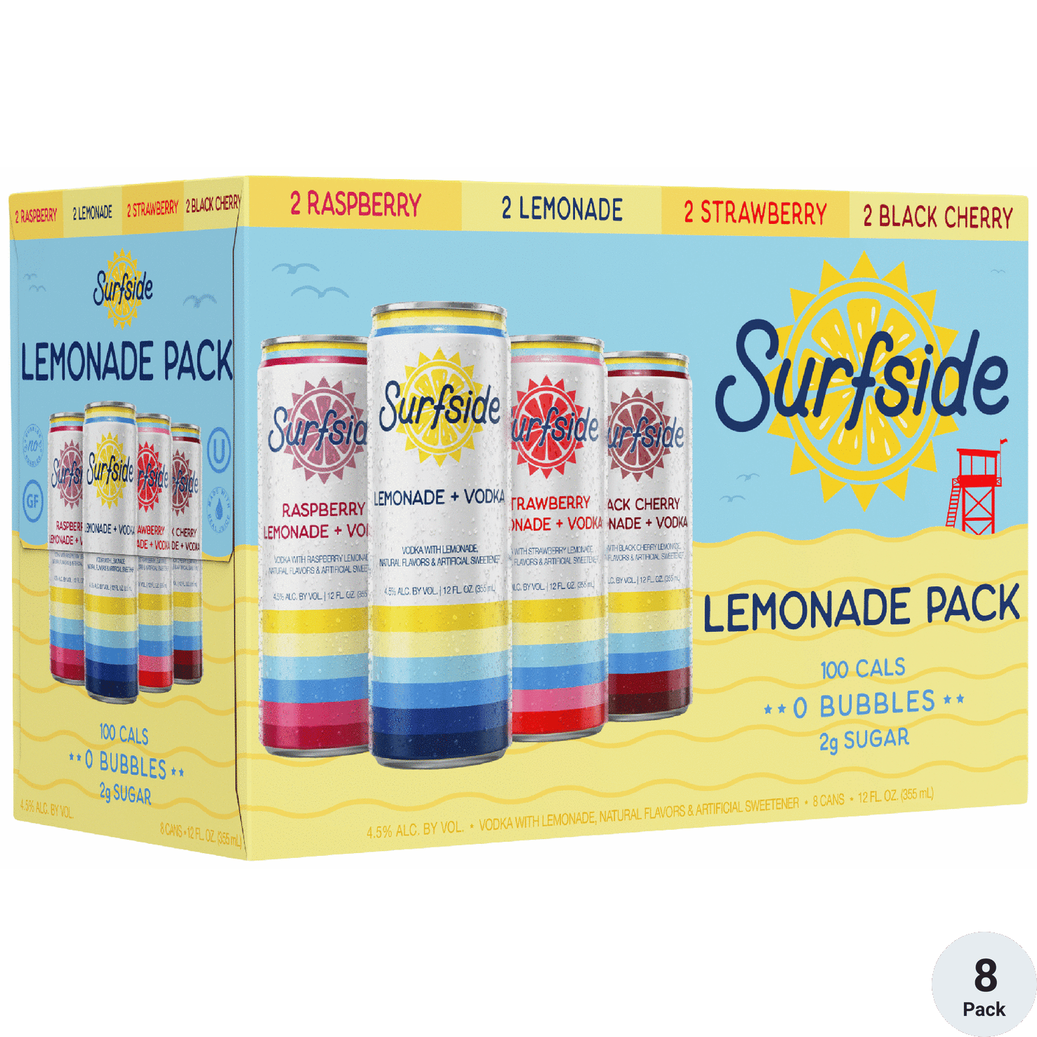 Surfside Vodka Lemonade Variety | Total Wine & More