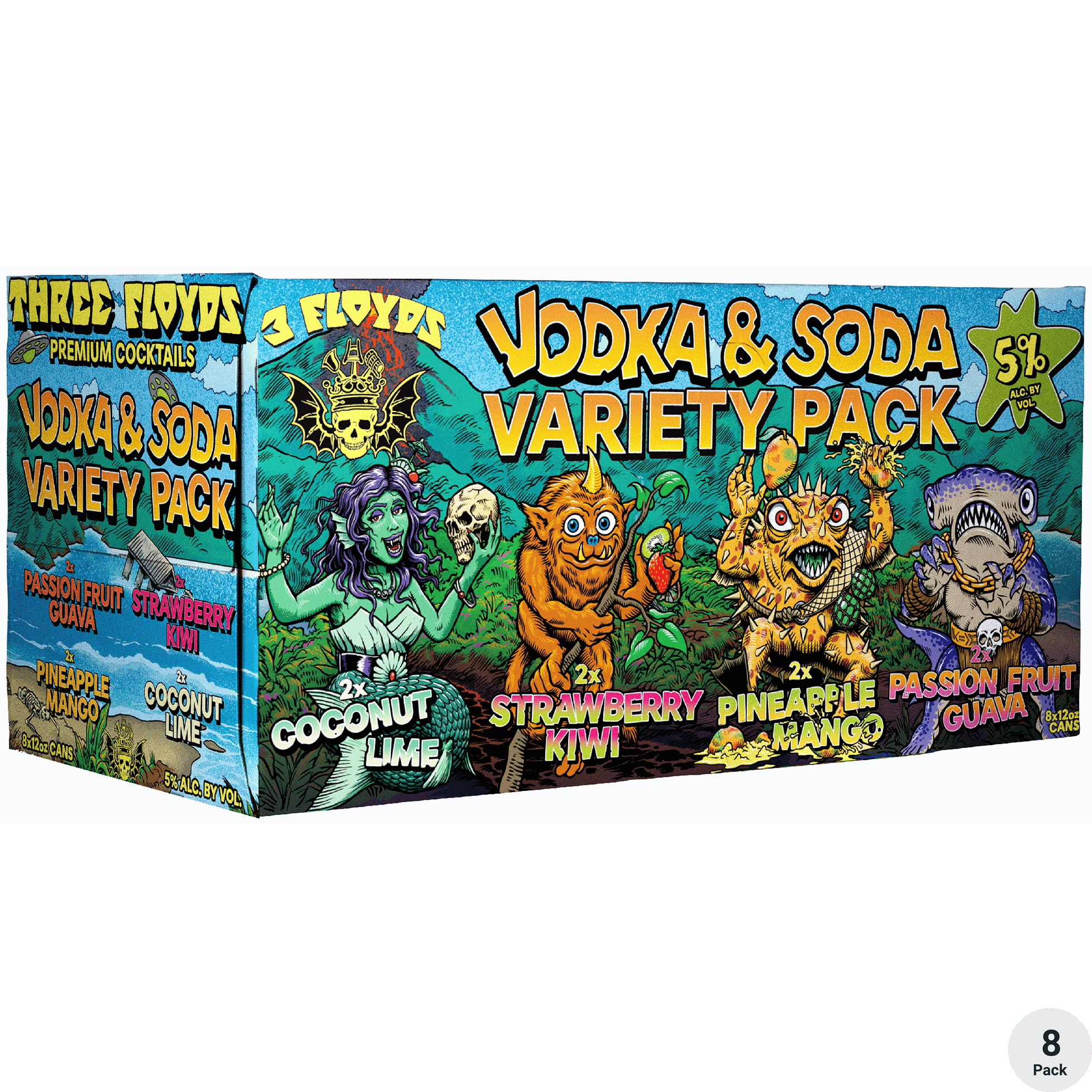 Three Floyds Vodka Soda Variety Pack | Total Wine & More