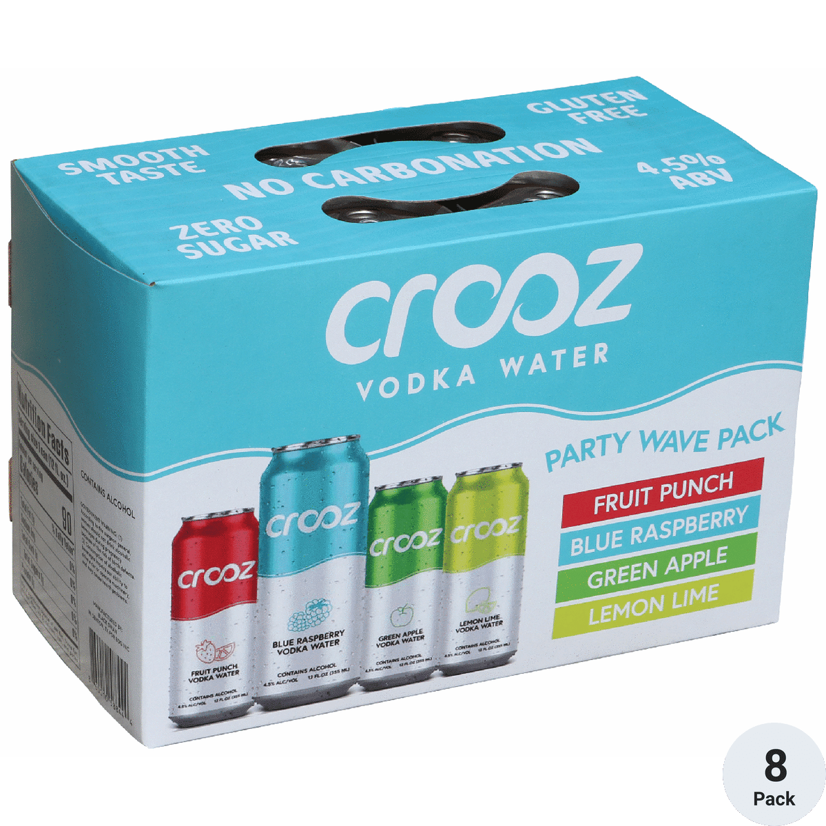 Crooz Vodka Water Variety | Total Wine & More