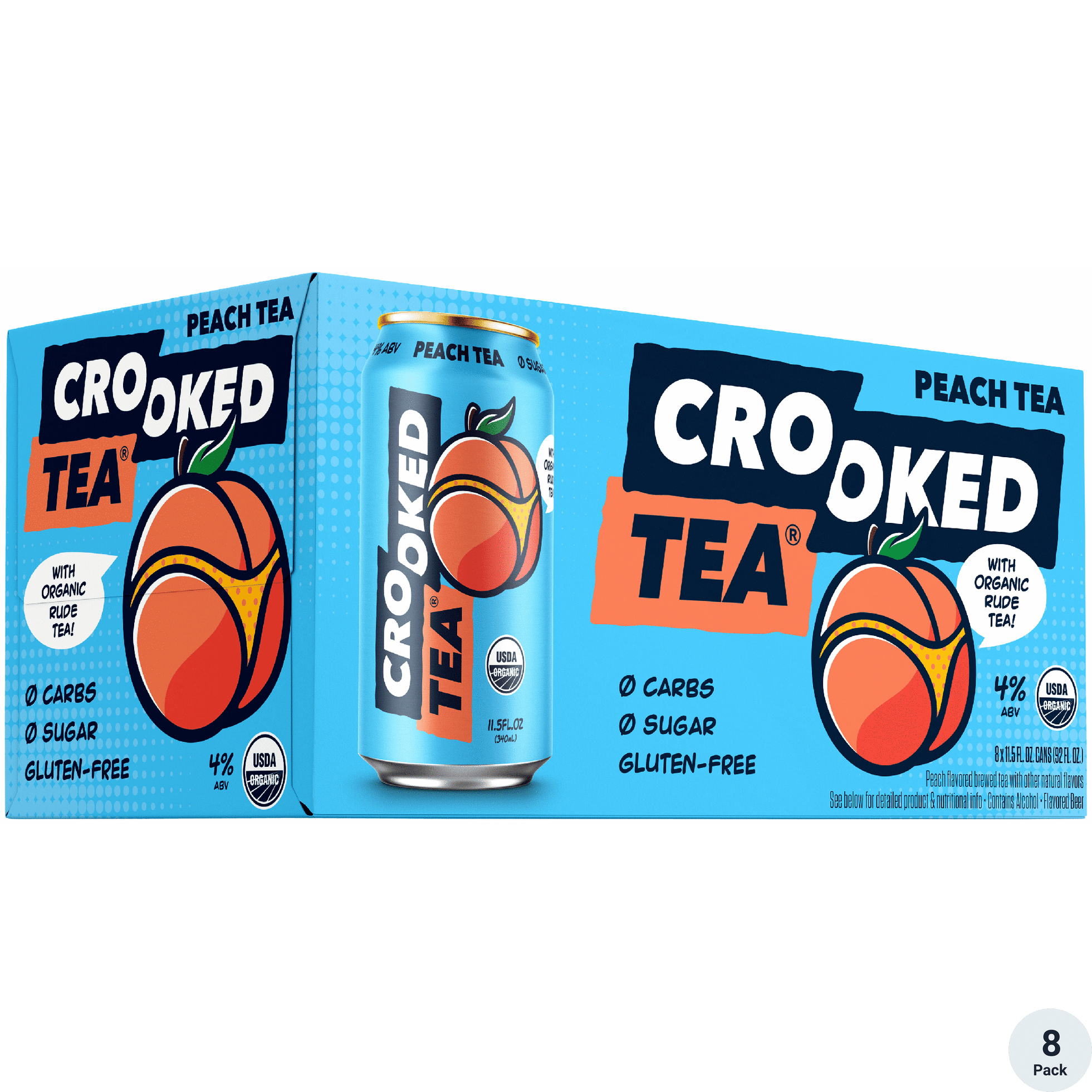 Crooked Tea Peach | Total Wine & More