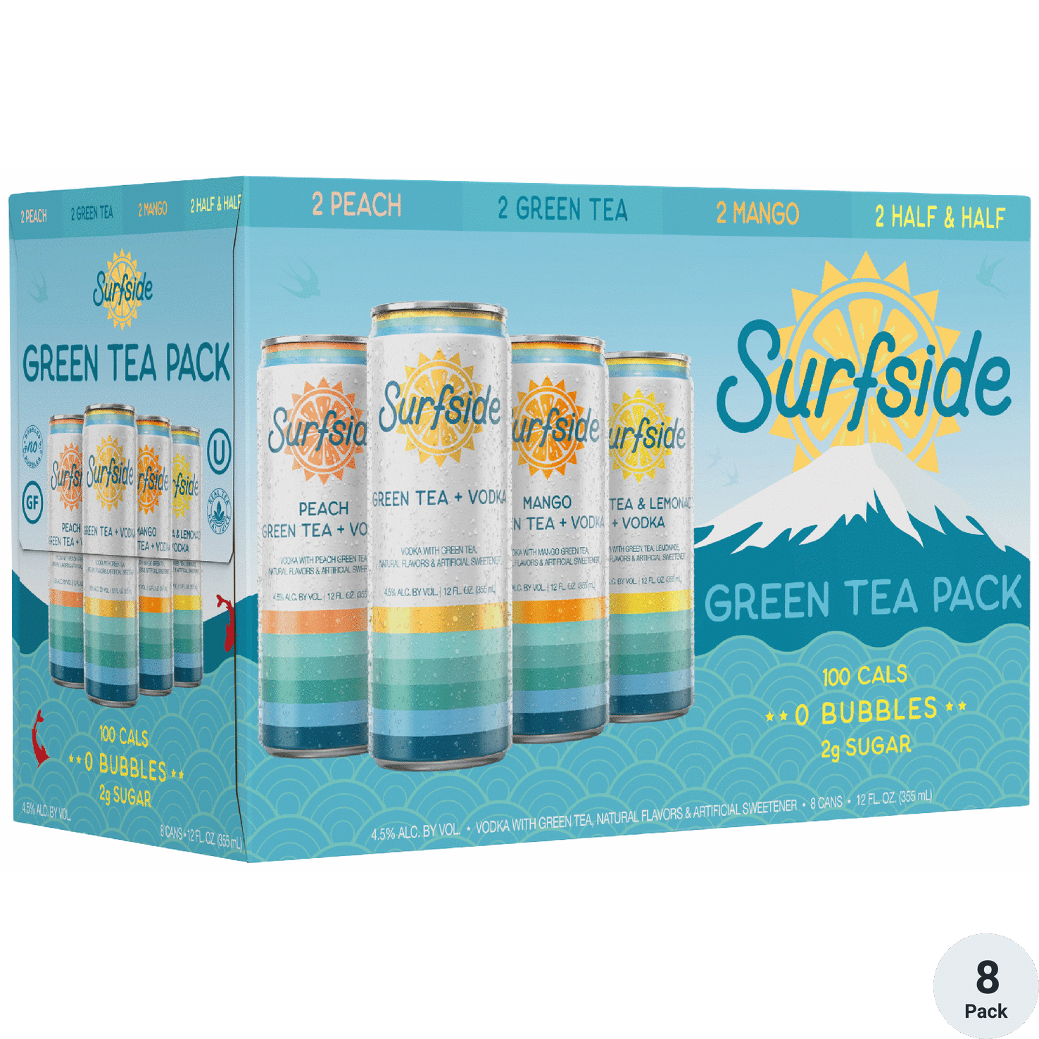Surfside Green Tea & Vodka Variety | Total Wine & More