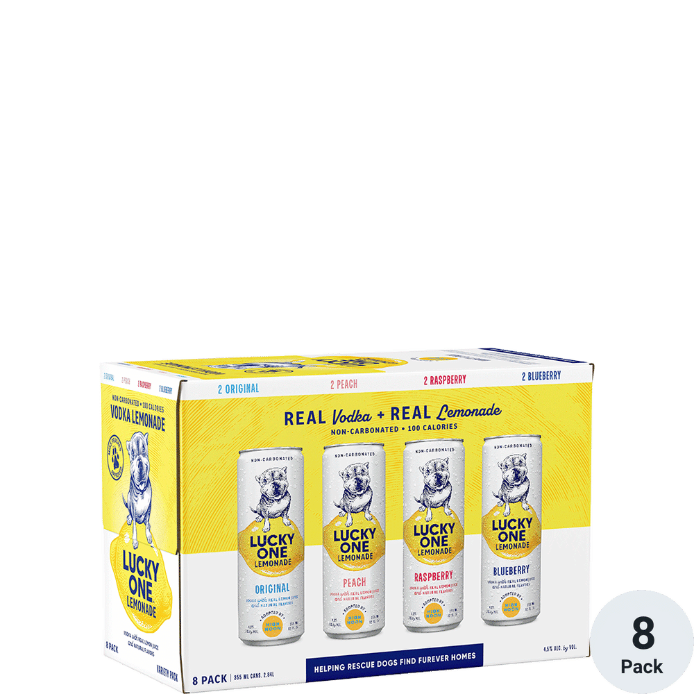 Lucky One Vodka Lemonade Variety Pack | Total Wine & More