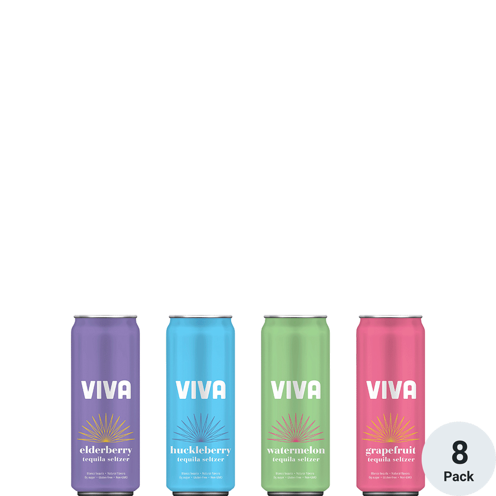 Viva Tequila Seltzer OG Sampler Pack | Total Wine & More