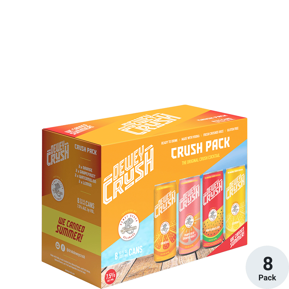 Dewey Crush Cocktails Variety Pack 7.5% | Total Wine & More