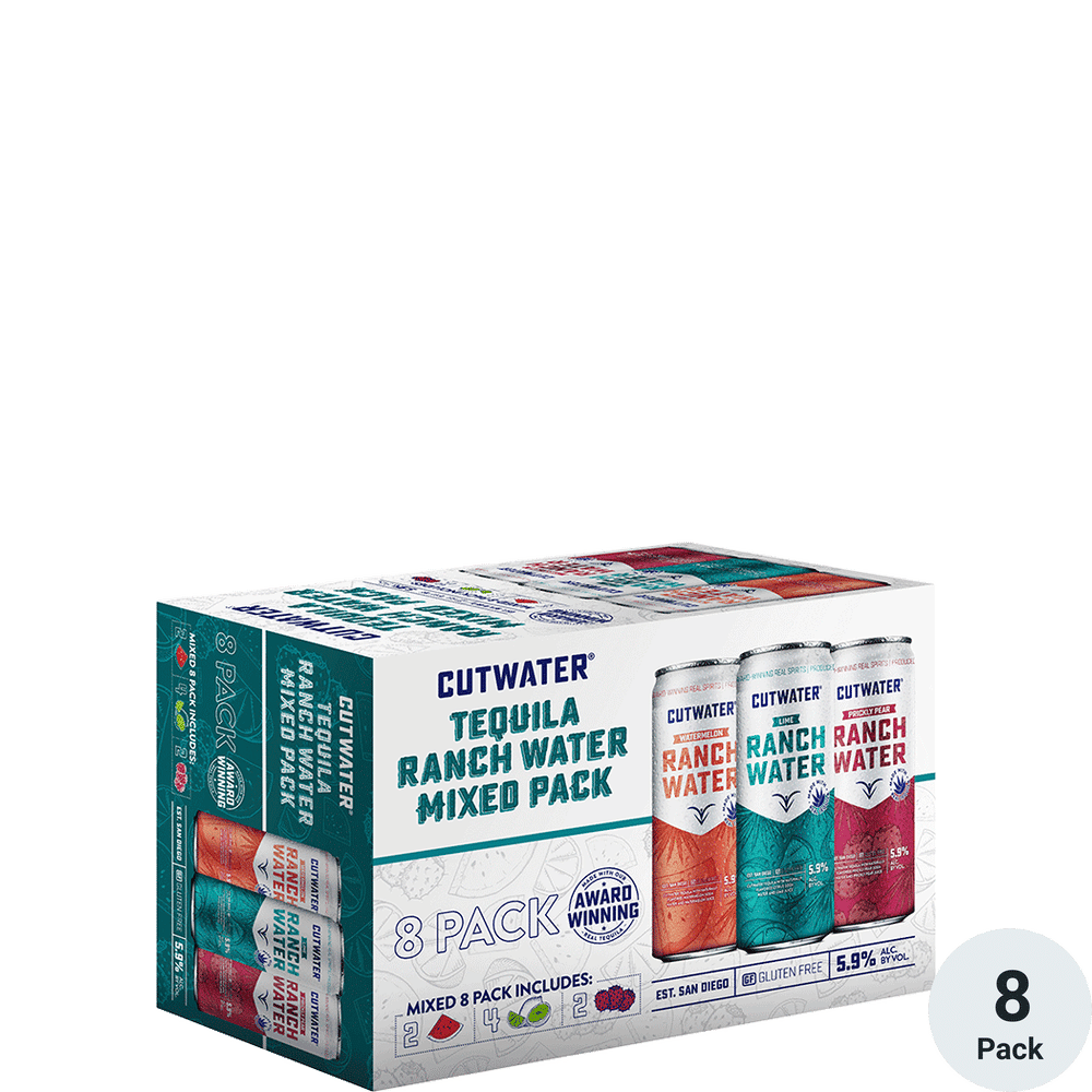 Cutwater Ranch Water Variety Pack | Total Wine & More