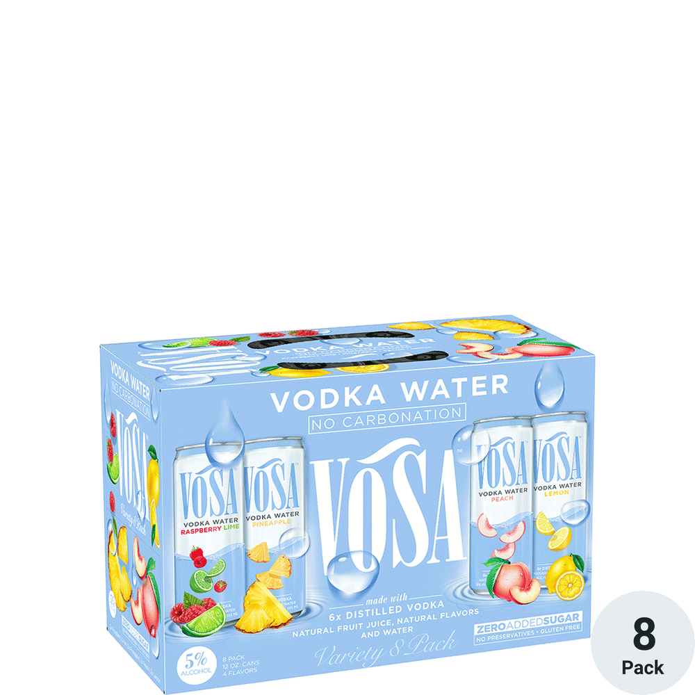 VOSA Vodka Water Variety | Total Wine & More