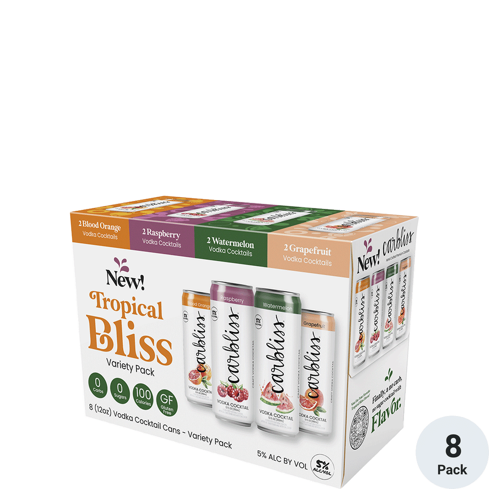 Carbliss Tropical Bliss Variety Pack | Total Wine & More
