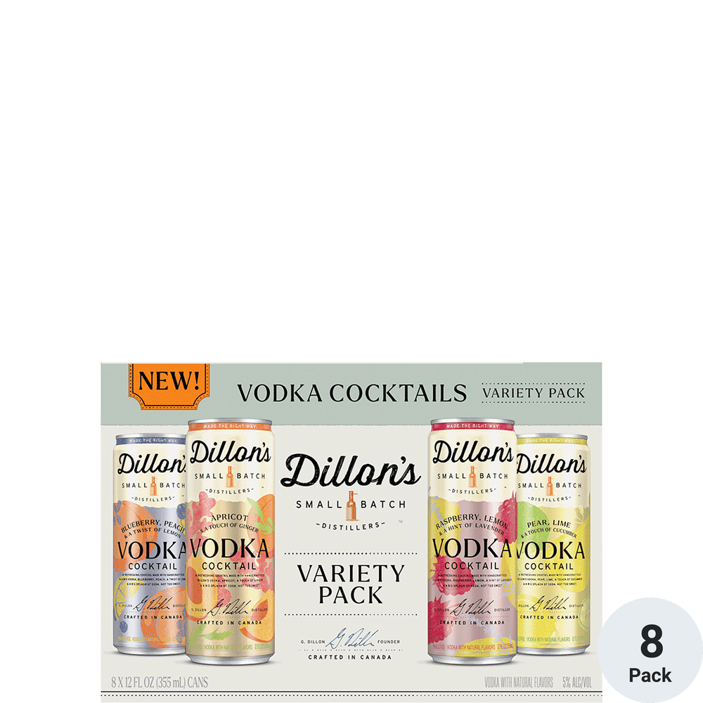 Dillon's Vodka Cocktail Variety Pack | Total Wine & More