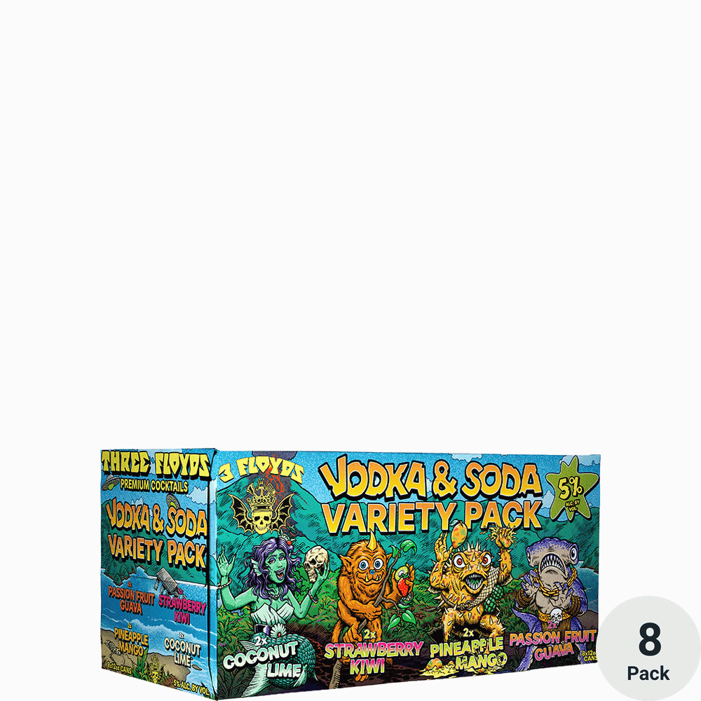 Three Floyds Vodka Soda Variety Pack | Total Wine & More
