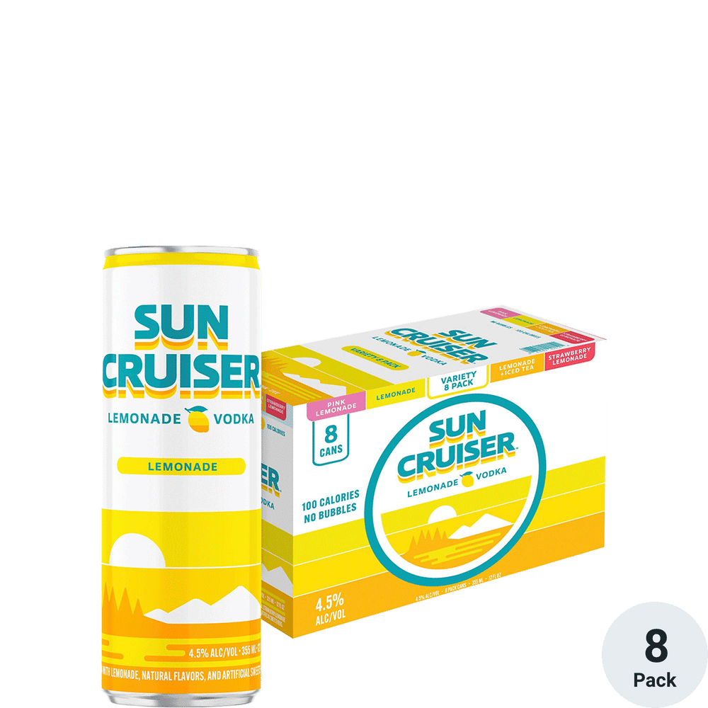 Sun Cruiser Lemonade Vodka Variety Pack | Total Wine & More