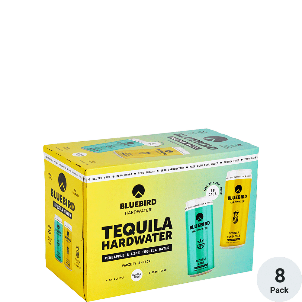 Bluebird Tequila Hardwater Variety Pack | Total Wine & More