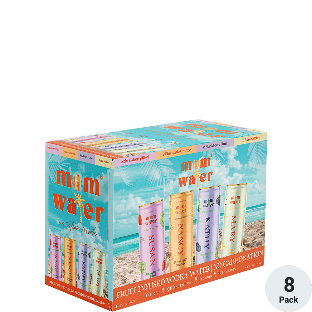 Mom Water Vacation Mode Variety Pack | Total Wine & More