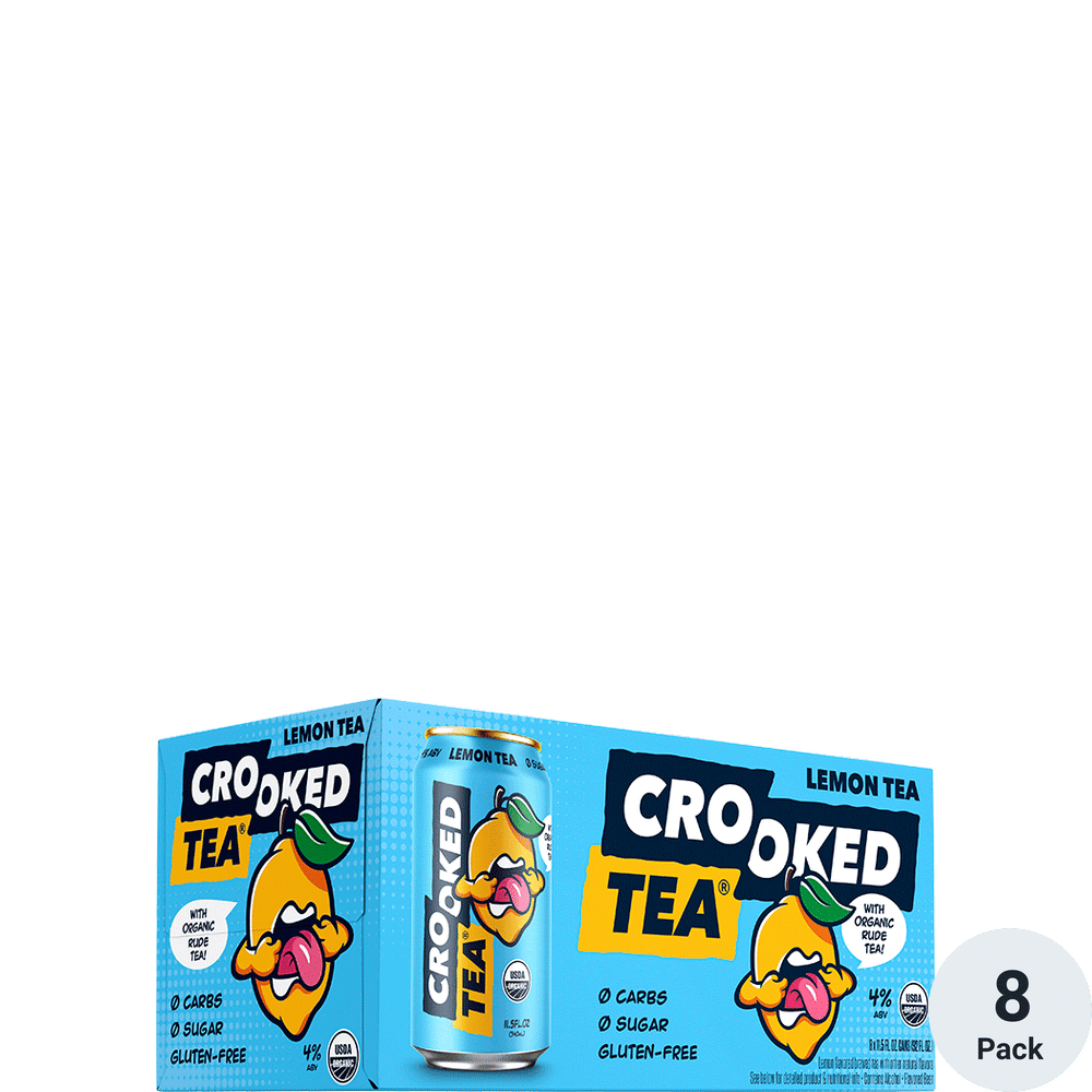 Crooked Tea Lemon | Total Wine & More