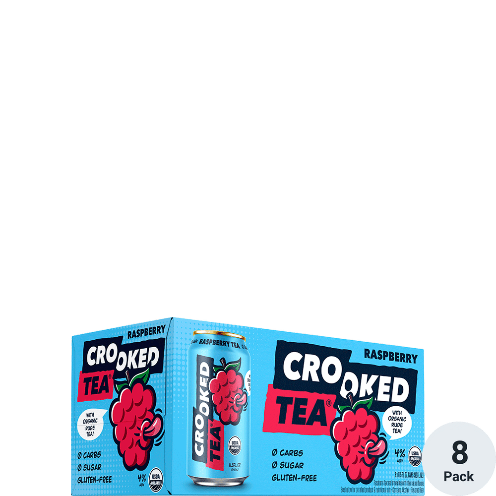 Crooked Tea Raspberry | Total Wine & More