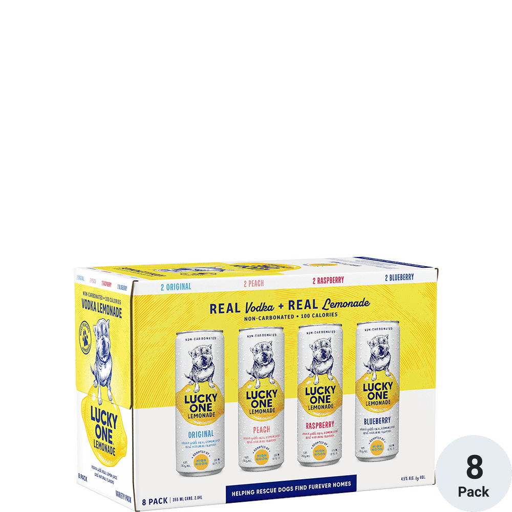 Lucky One Vodka Lemonade Variety Pack | Total Wine & More