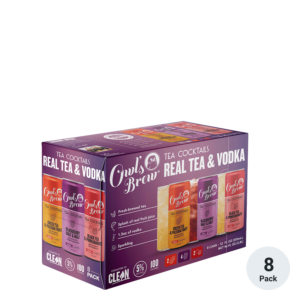 Owl's Brew Real Tea & Vodka | Total Wine & More
