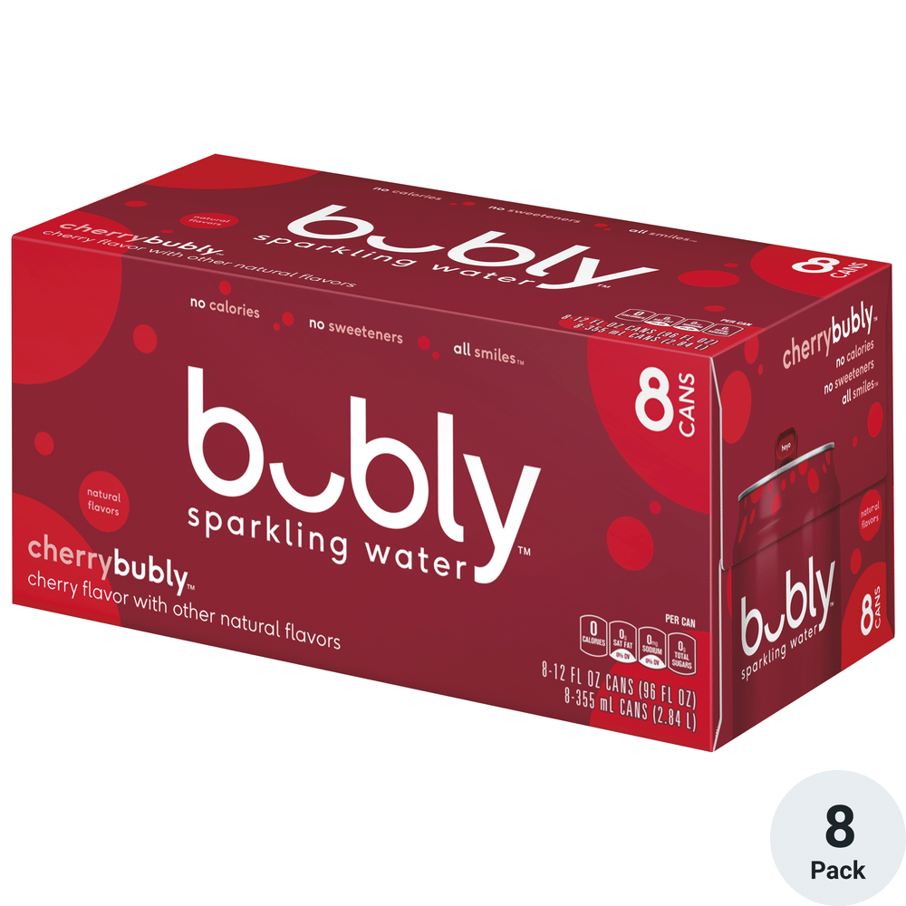 Bubly Sparkling Cherry | Total Wine & More