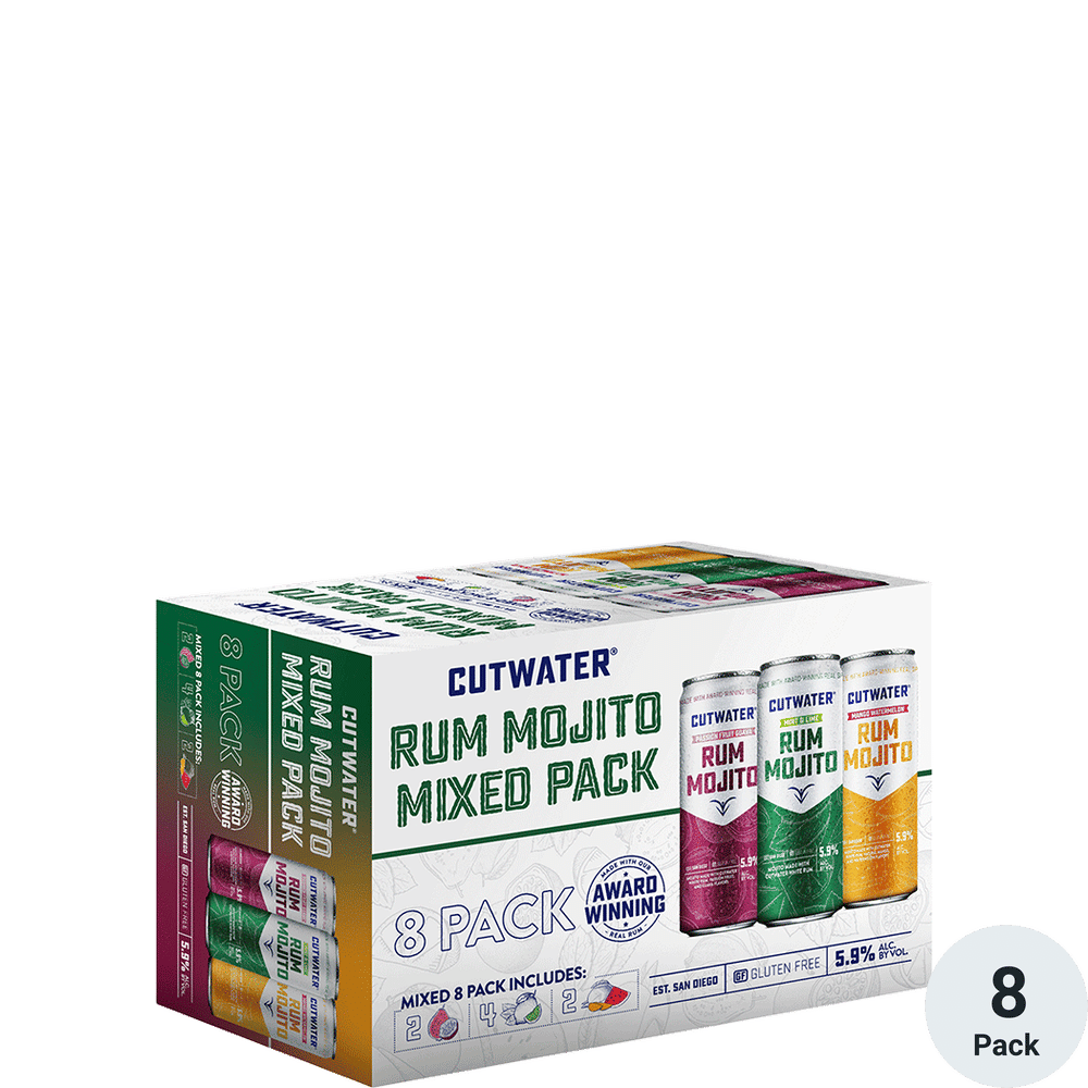 Cutwater Rum Mojito Variety Pack | Total Wine & More
