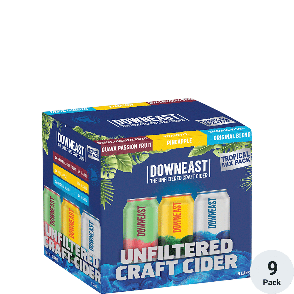 Downeast Tropical Mix Pack | Total Wine & More - 9-12oz Can
