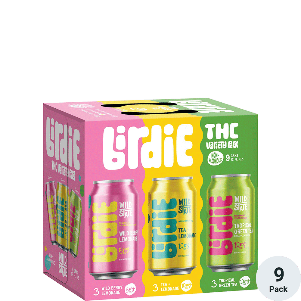 Birdie THC 5mg/10mg Variety Pack | Total Wine & More