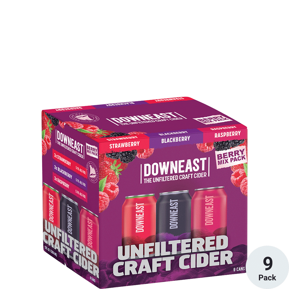 Downeast Berry Mix Pack | Total Wine & More - 9-12oz Can