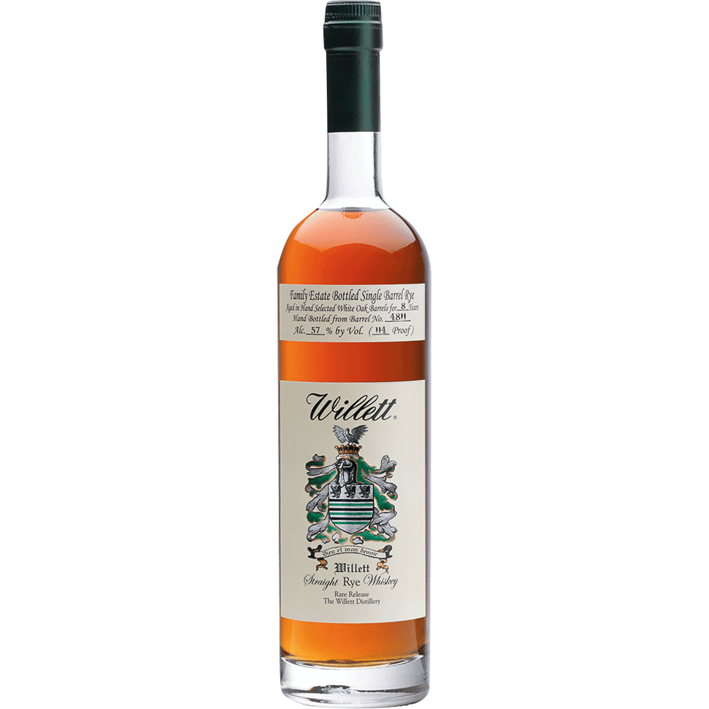 Willett Family Estate Single Barrel 8 Year Rye | Total Wine & More
