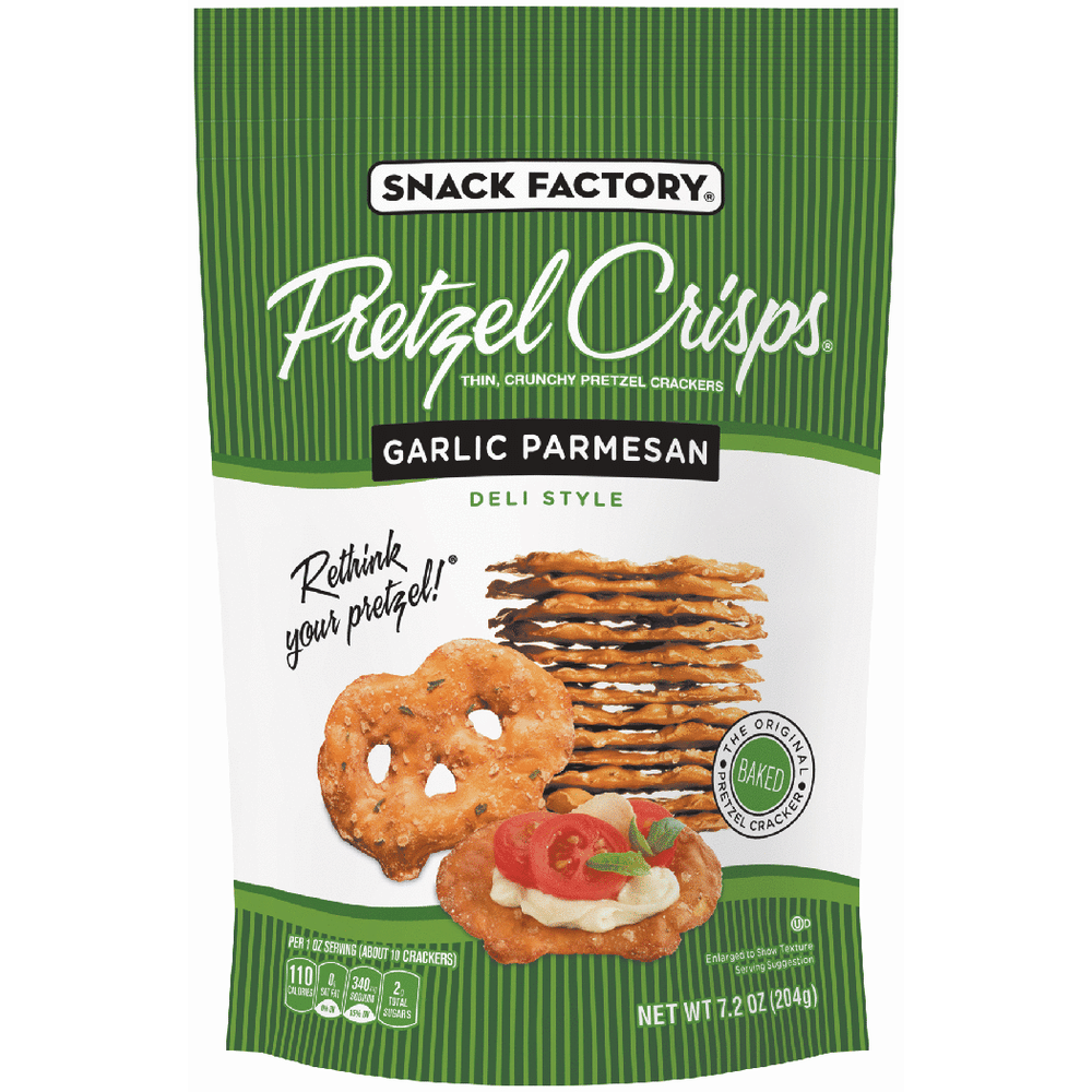Snack Factory Garlic Pretzel Crisp | Total Wine & More