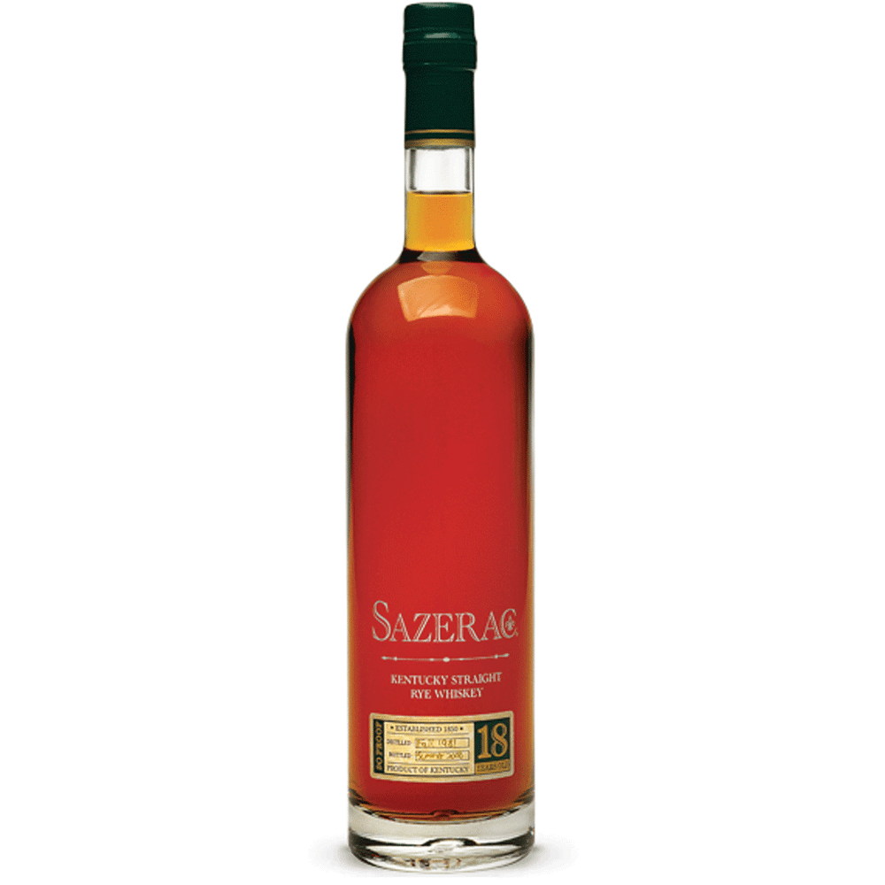 Sazerac 18 Year Kentucky Straight Rye Whiskey | Total Wine & More