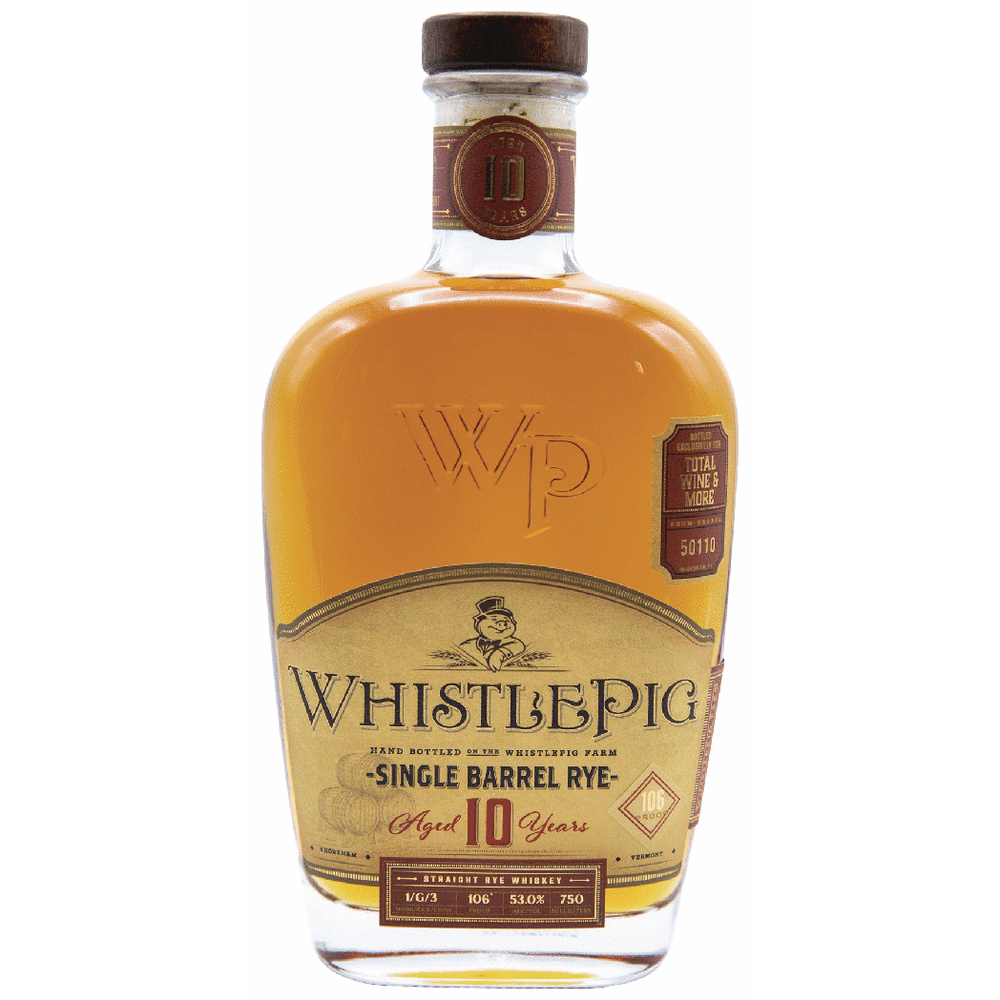 WhistlePig 10 Year Private Rye Barrel Select | Total Wine & More